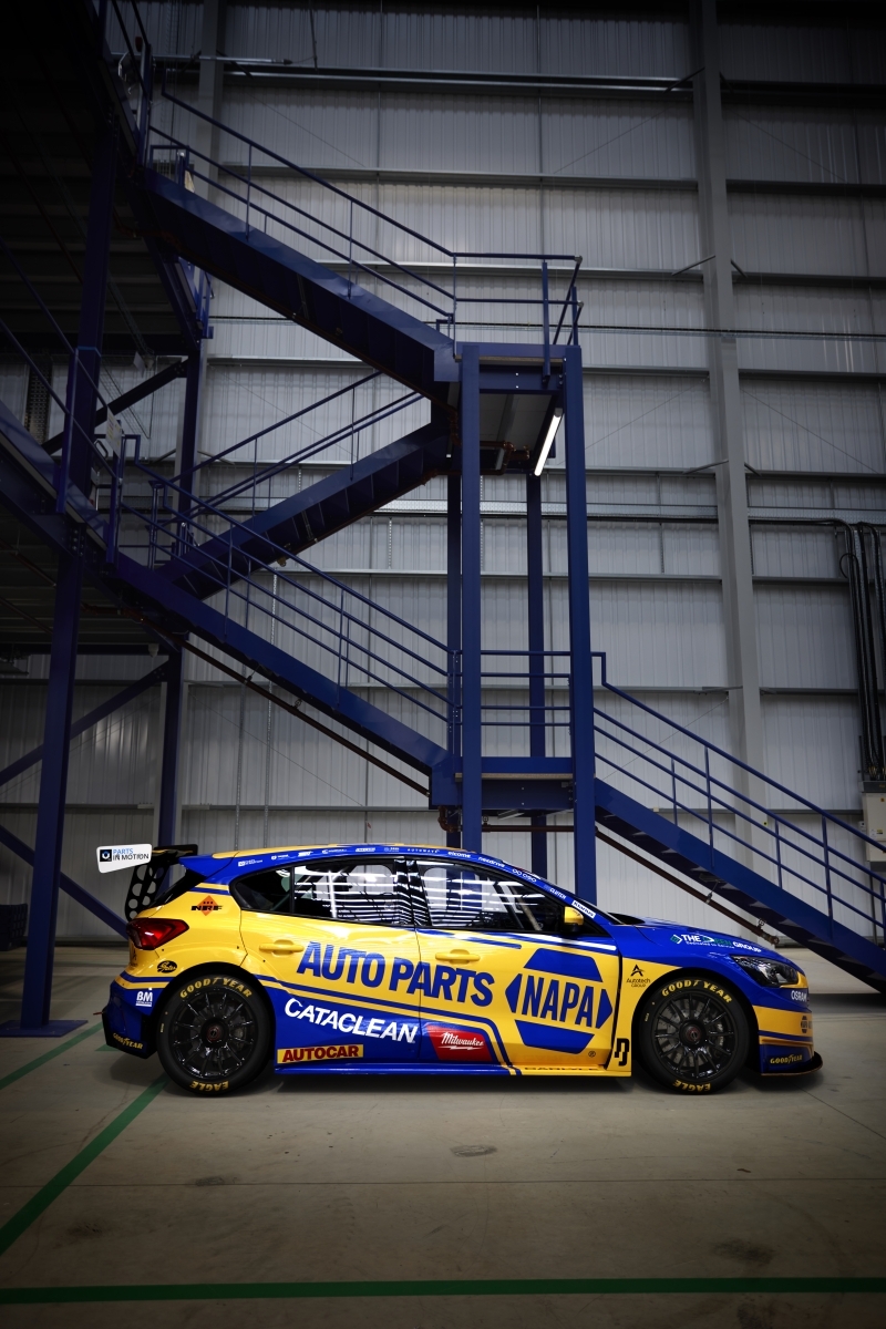 NAPA Racing UK Unveil 2025 Livery • BTCC