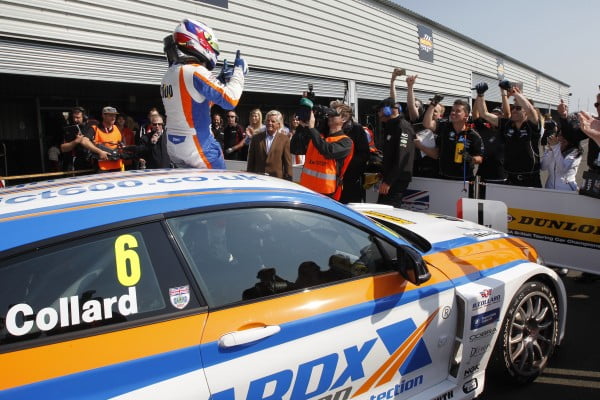 Rob Collard Wins Rollercoaster Race One • BTCC