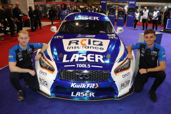 RCIB JOINS FORCES WITH LASER TOOLS RACING FOR 2020 • BTCC