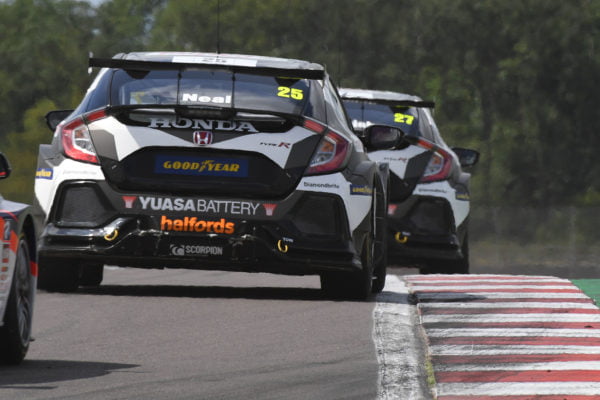 WINNING START PUTS HONDA ON TOP • BTCC