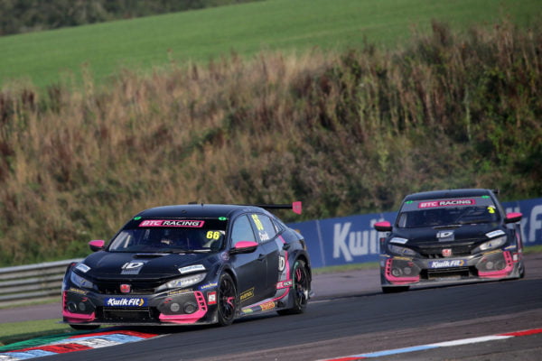 BTC RACING SEALS MAIDEN ONE-TWO FINISH IN THRILLING THRUXTON FINALE • BTCC