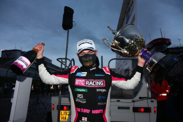 JACK SEARS TROPHY JOY FOR MICHAEL CREES • BTCC