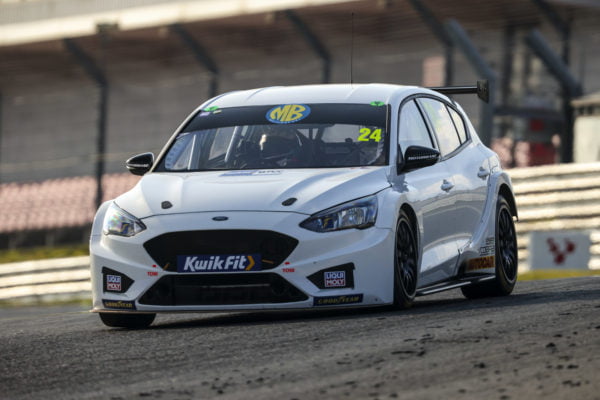 STRONG START TO HILL'S 2021 BTCC TEST CAMPAIGN • BTCC