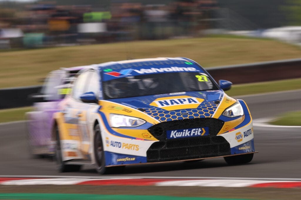Cammish Kickstarts Campaign With Snetterton Podium • BTCC