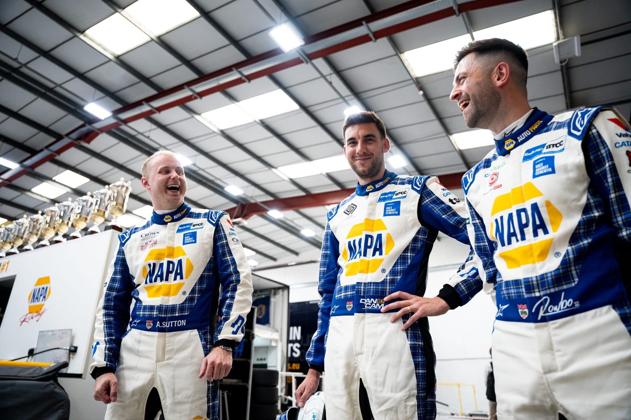 NAPA Racing UK Reveal New Livery In Support Of Race Against Dementia • BTCC