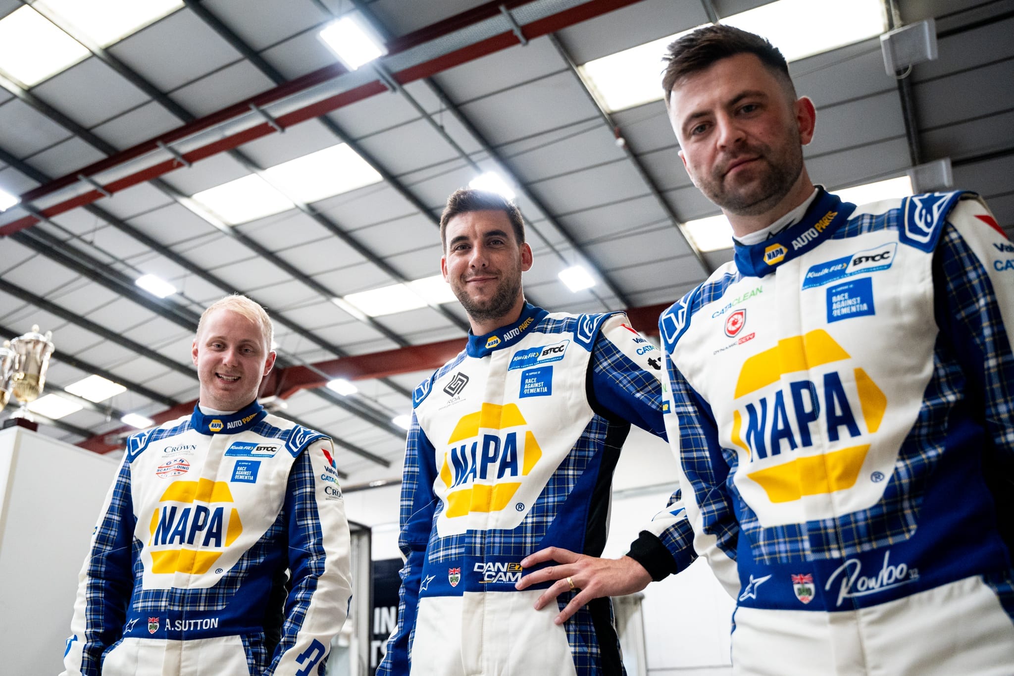 NAPA Racing UK Reveal New Livery In Support Of Race Against Dementia • BTCC