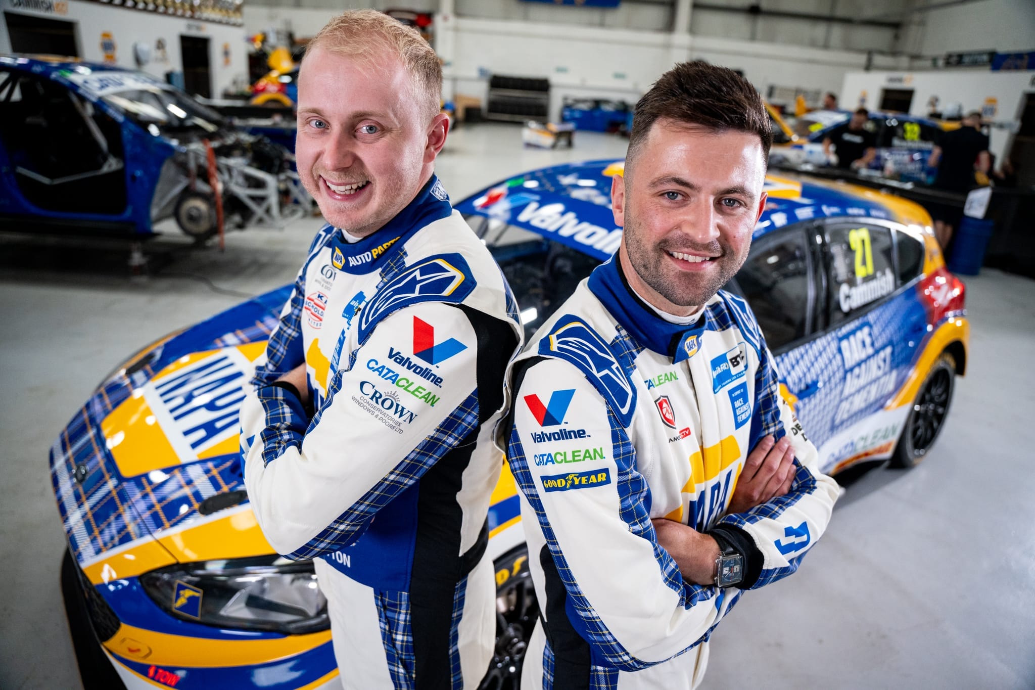 NAPA Racing UK Reveal New Livery In Support Of Race Against Dementia • BTCC
