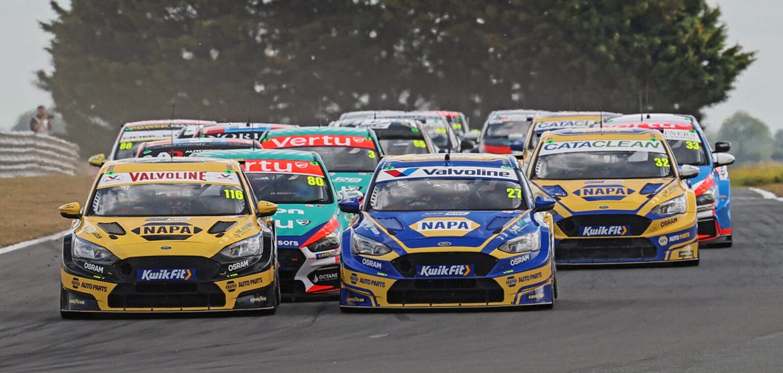 NAPA Racing UK Double Before Doble Delivers Maiden Win • BTCC