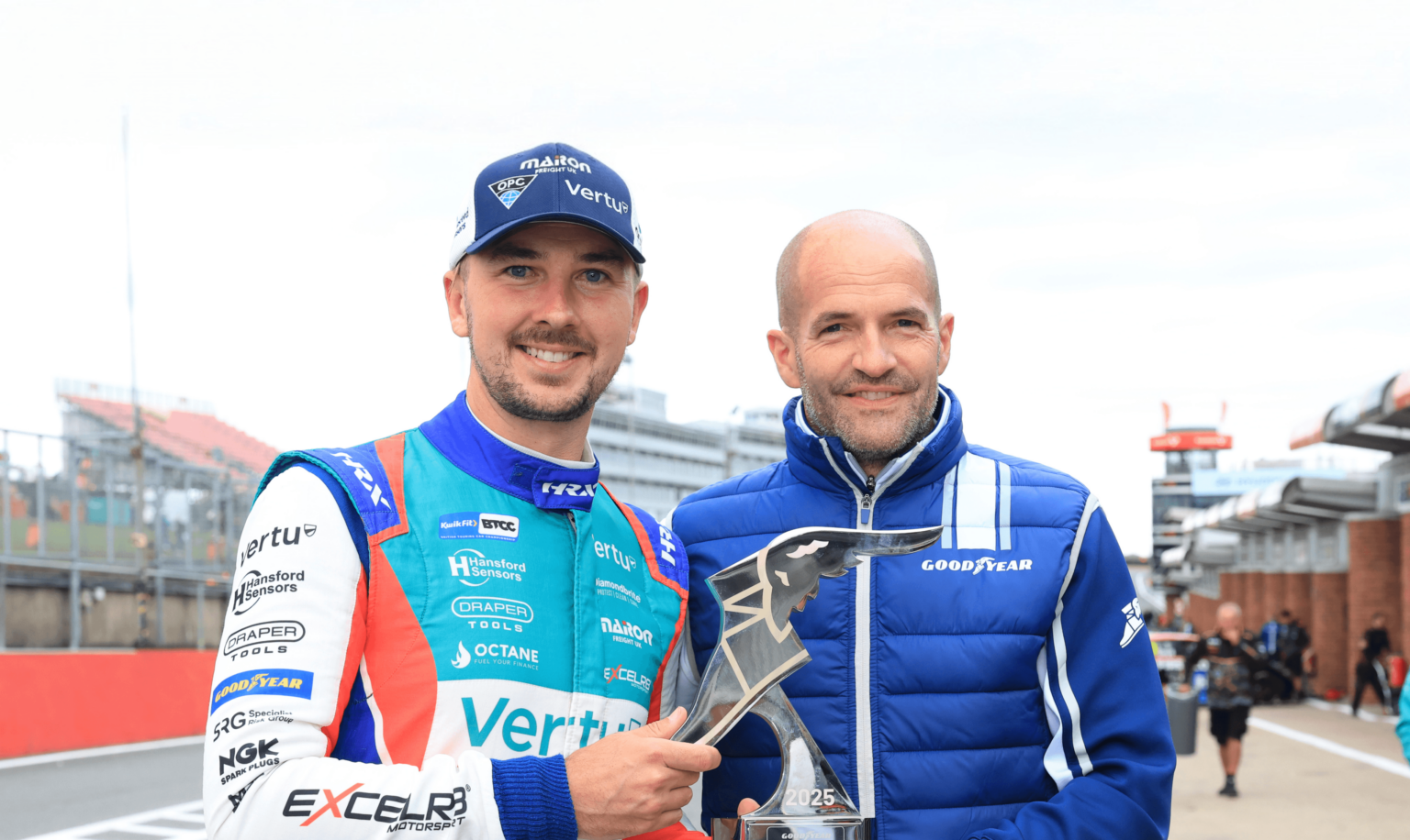 Tom Ingram Claims 2025 Goodyear Wingfoot Award • BTCC